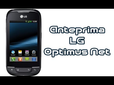 LG Optimus Net P690, anteprima in italiano by AndroidWorld.it - YouTube