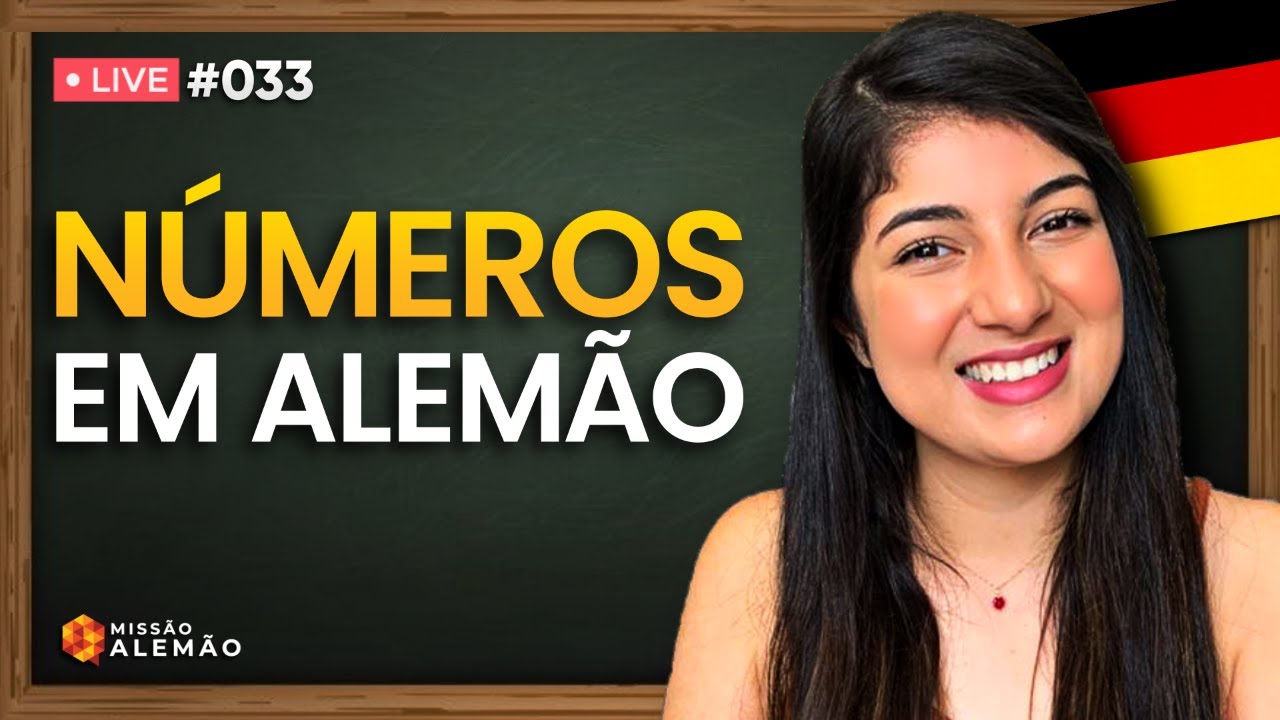 NÚMEROS EM ALEMÃO | De 0 a 1 milhão [Aula de Alemão #033] - YouTube