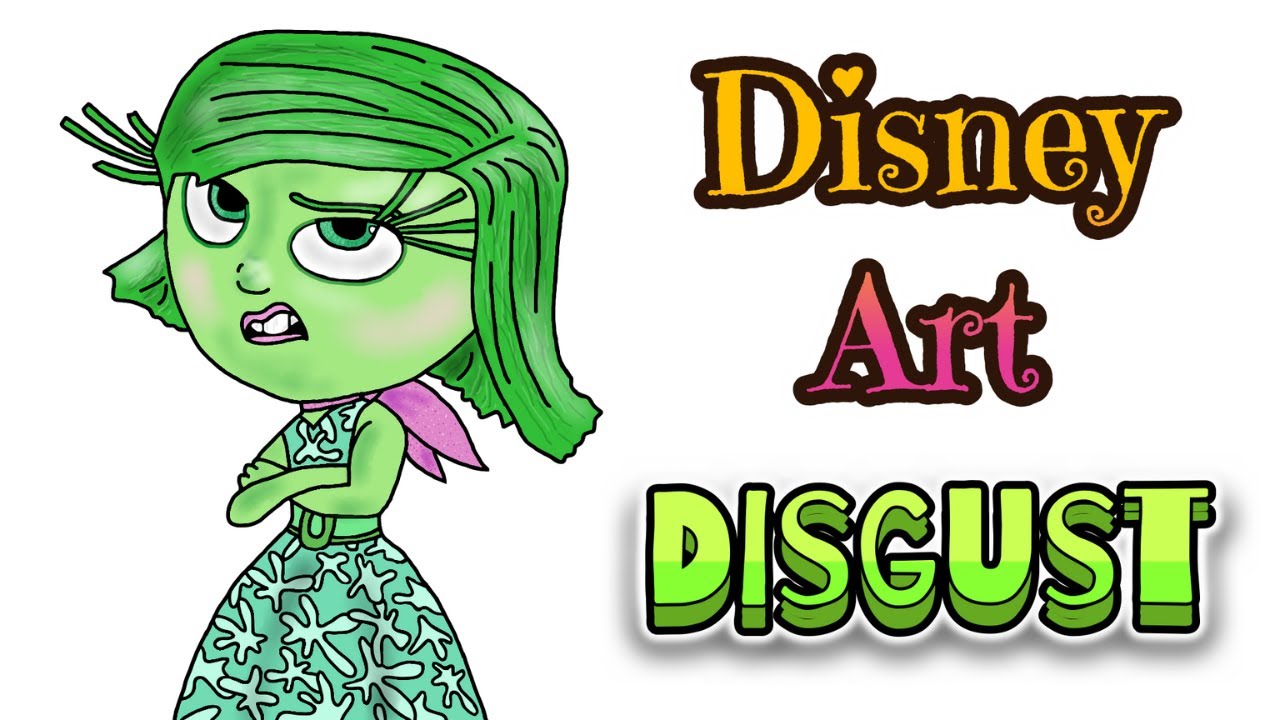 Get Creative With Disney: Drawing 'Disgust' From Inside Out 2 - Art ...