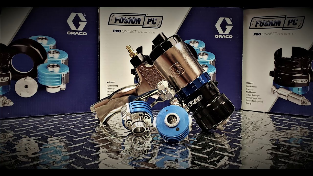 GRACO FUSION PC PROOCONNECT SPRAY FOAM GUN - YouTube