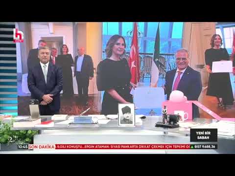 Ferda Ulaşoğlu, İtalya Yıldızı Nişanı ve Şövalyelik Unvanını İsmail Küçükkaya'nın Programında