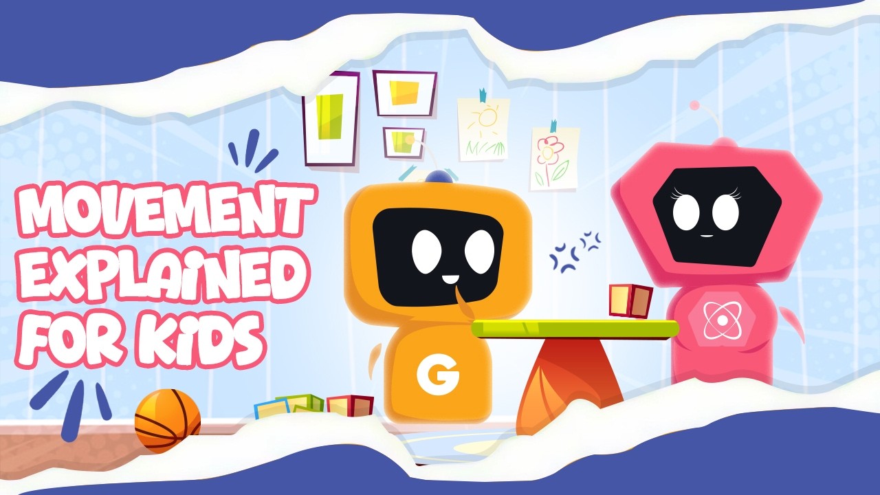 Learn & Discover Ep 7: Movement Explained for Kids | Rolling, Sliding ...