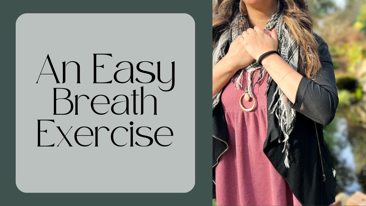 Easy breath exercise - YouTube