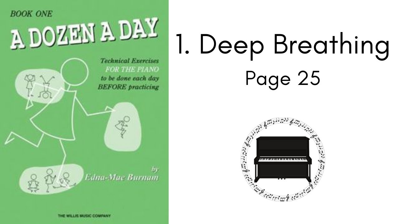 Group V: 1. Deep Breathing - A Dozen A Day Book 1 - YouTube