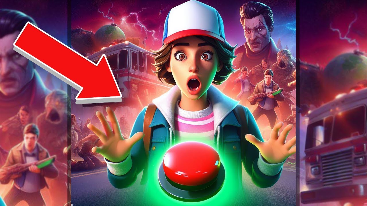 FIND THE BUTTON? (Stranger Things Fortnite Creative Map) - YouTube