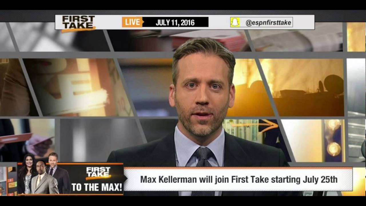 Max Kellerman REPLACES Skip Bayless on ESPN FIRST TAKE - YouTube
