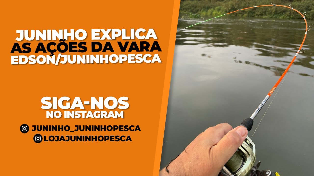 Vara Edson/ Juninho Pesca p/ Rodadinha (Carretilha) - YouTube