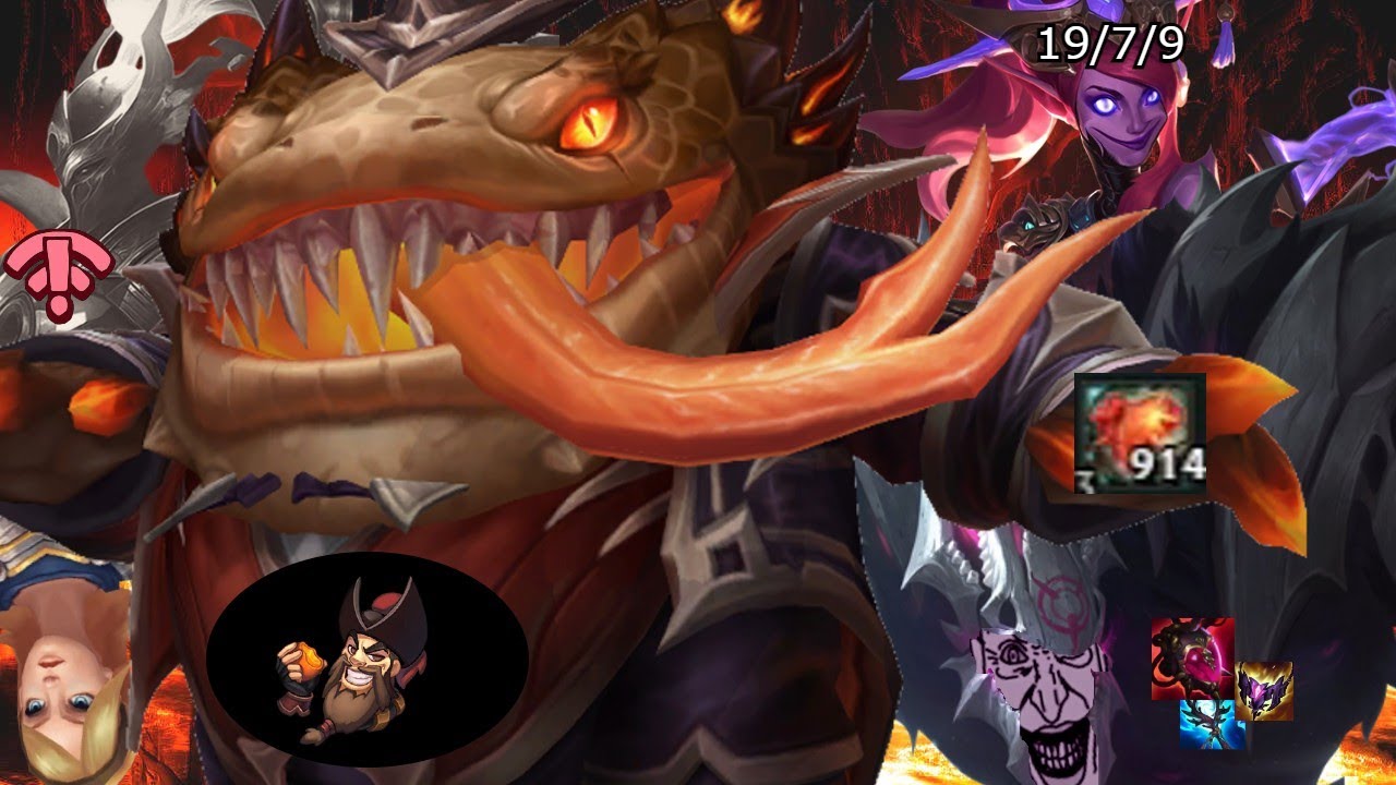 Tahm Kench TOP (El meta de tanques es... ETERNOOOO) | League of legends ...