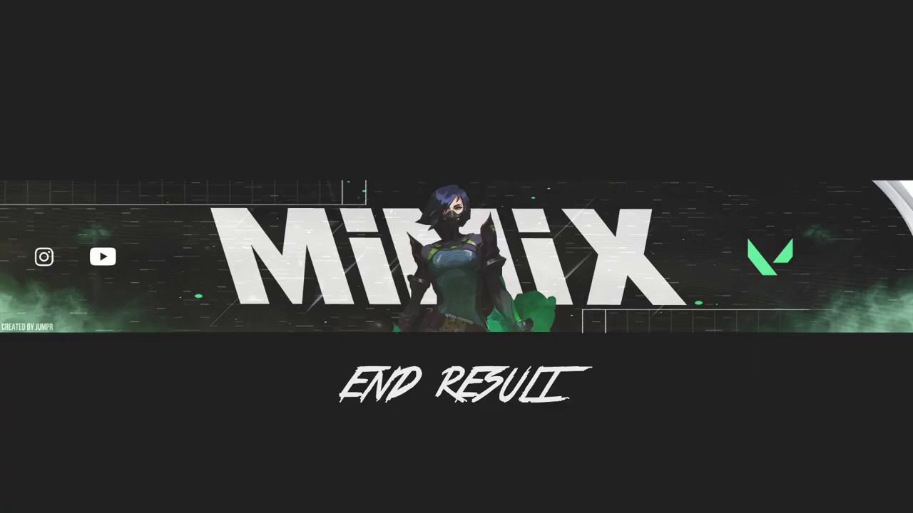 Valorant Viper Youtube Banner Speedart - YouTube