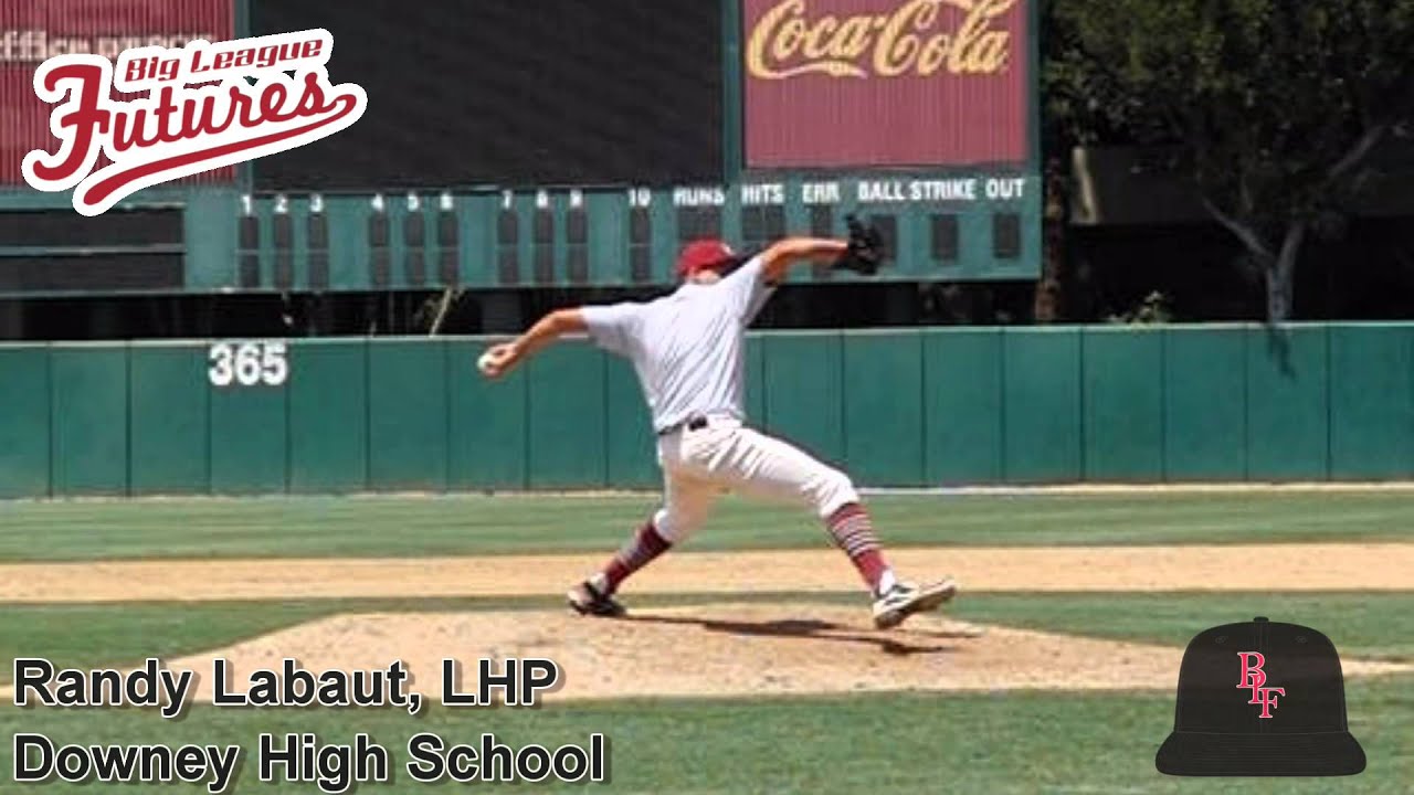 Randy Labaut, LHP, Downey High School, Pitching Mechanics at 200 fps ...
