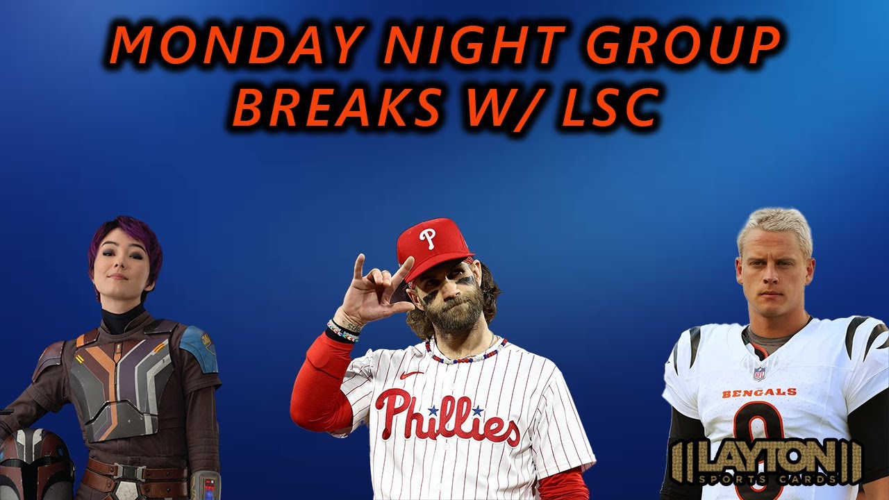 Monday Night Group Breaks w/ LSC! - YouTube