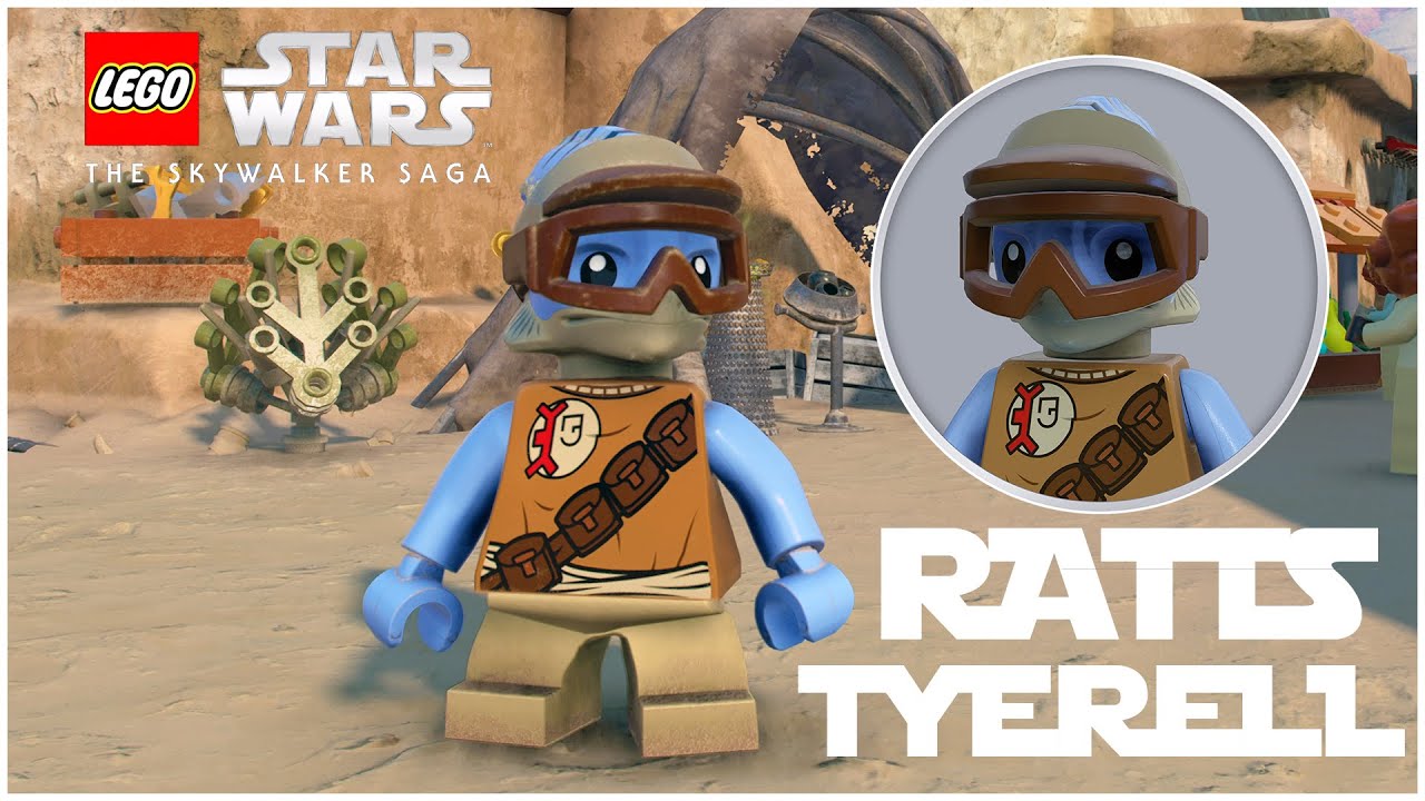 LEGO Star Wars The Skywalker Ratts Tyerell Unlock and Gameplay! - YouTube