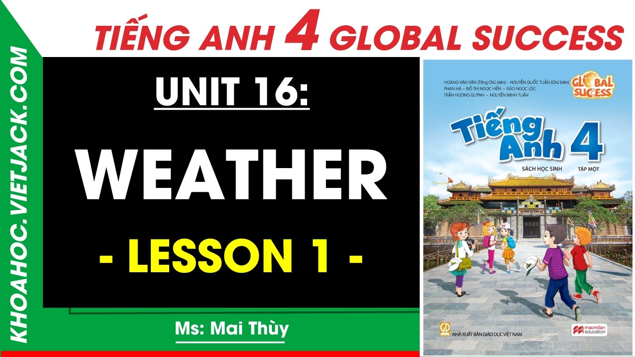 Tiếng Anh lớp 4 Unit 16 - Lesson 1 - Trang 40, 41 | Global Success ...