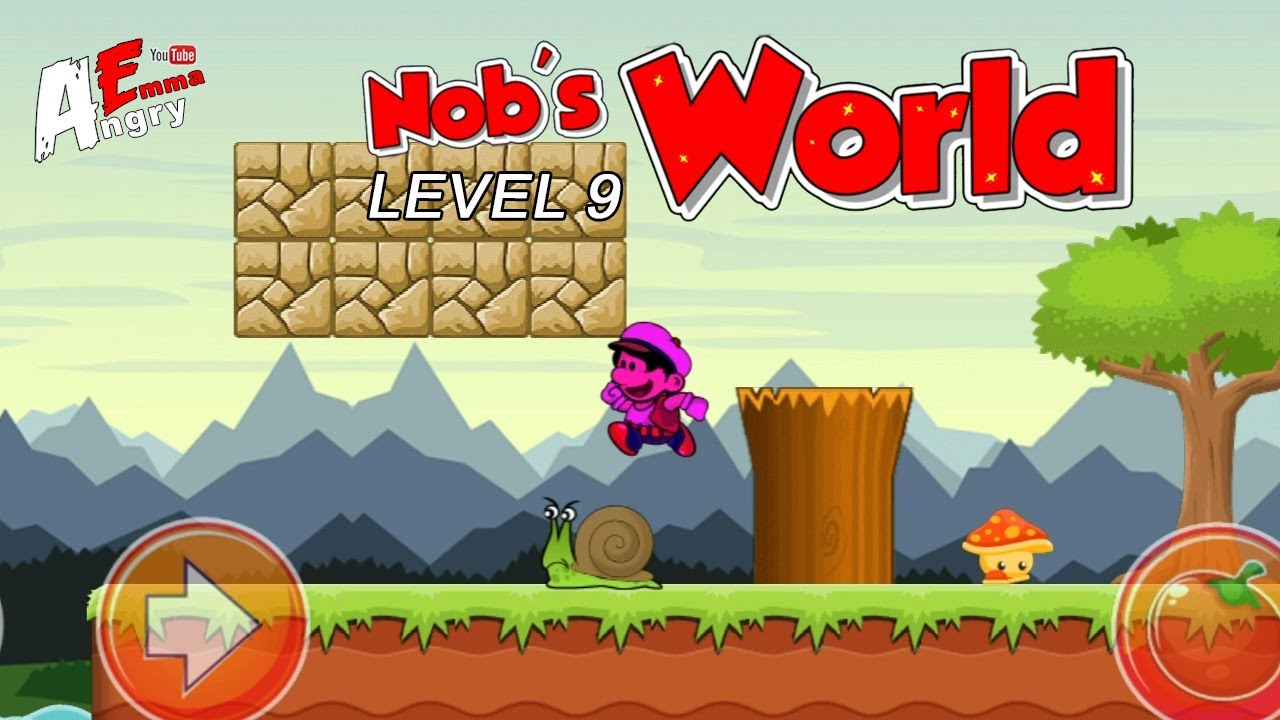 Nob's World - Level 9 / Gameplay Walkthrough (Android, iOS) - YouTube