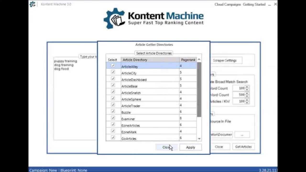 Kontent Machine Creates Silo Sites - YouTube