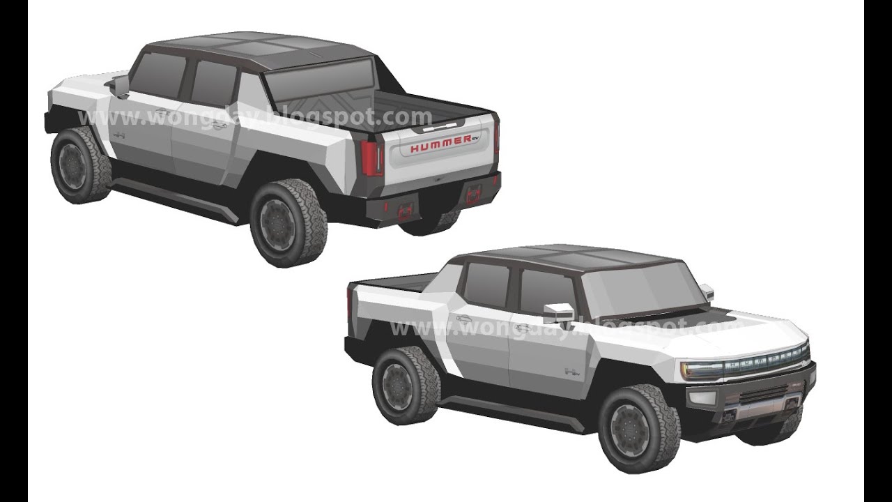 Hummer EV Papercraft - YouTube