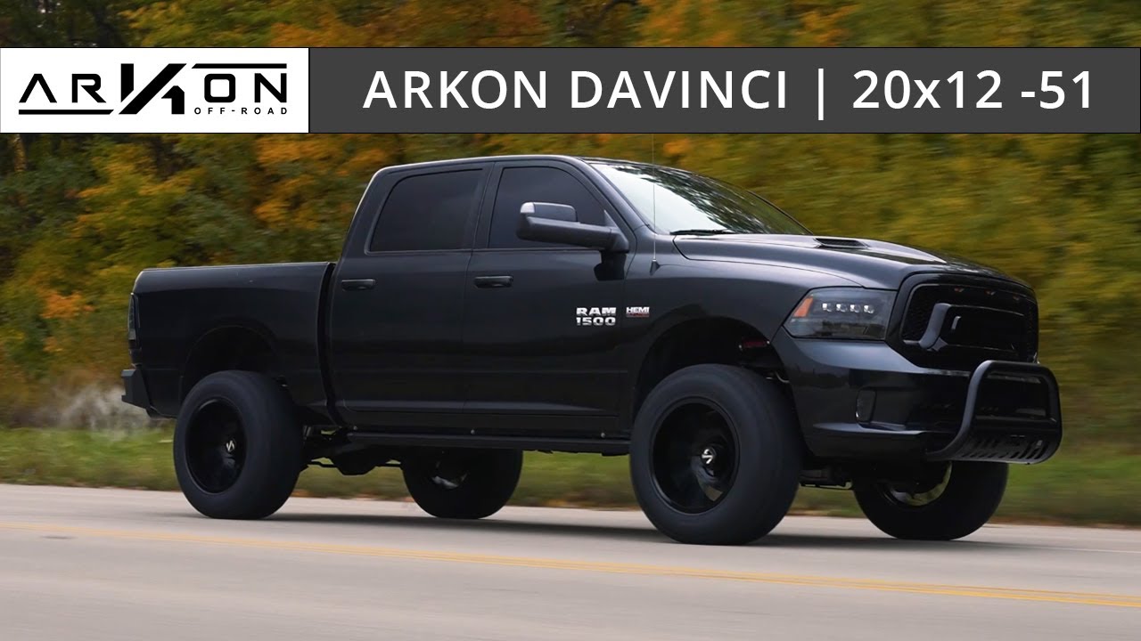 ARKON DaVinci 20x12 -51 | 2015 RAM 1500 Sport - YouTube
