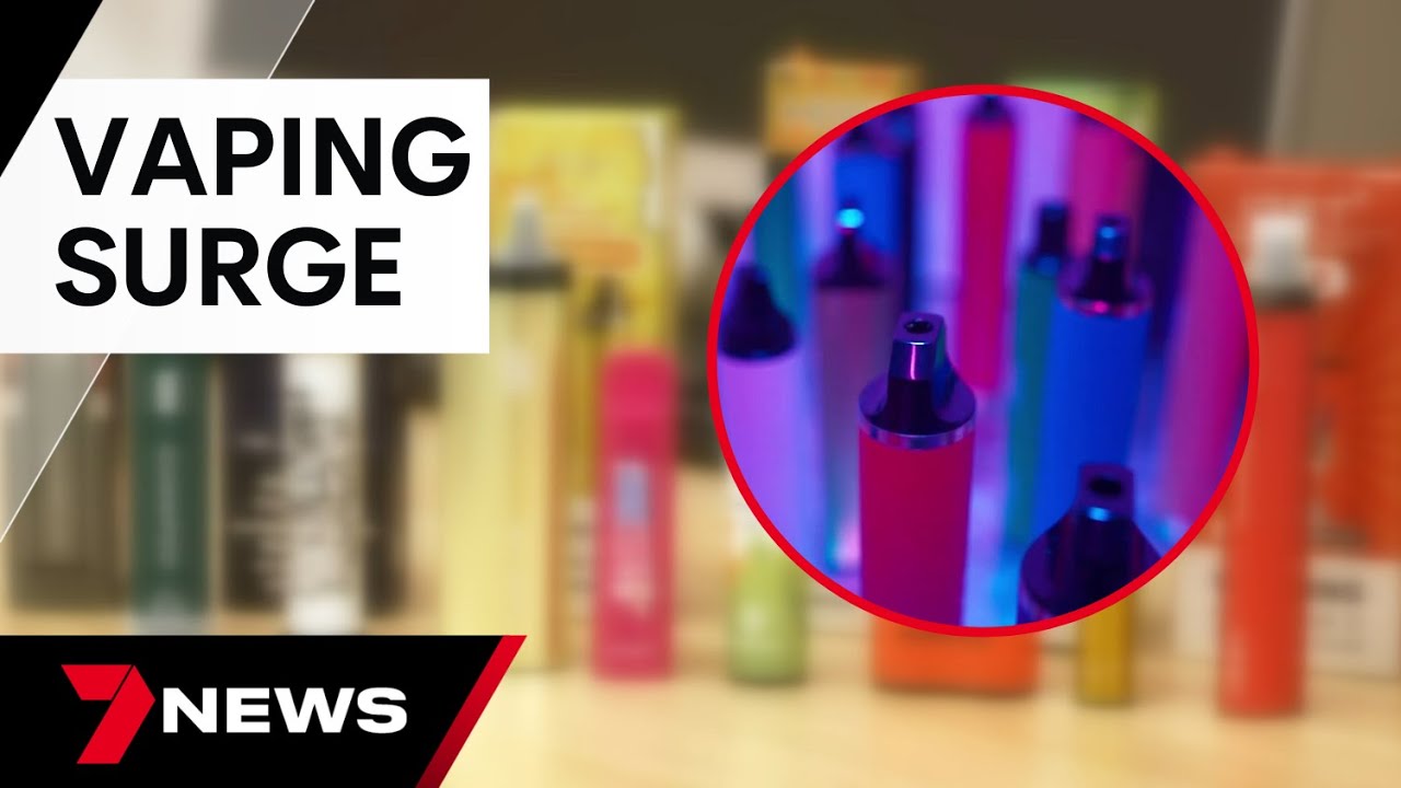 Shocking new figures reveal Australia’s rise in vaping | 7 News ...