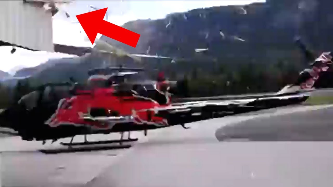 Red Bull Helicopter CRASHES Into Building - Daily dose of aviation ...
