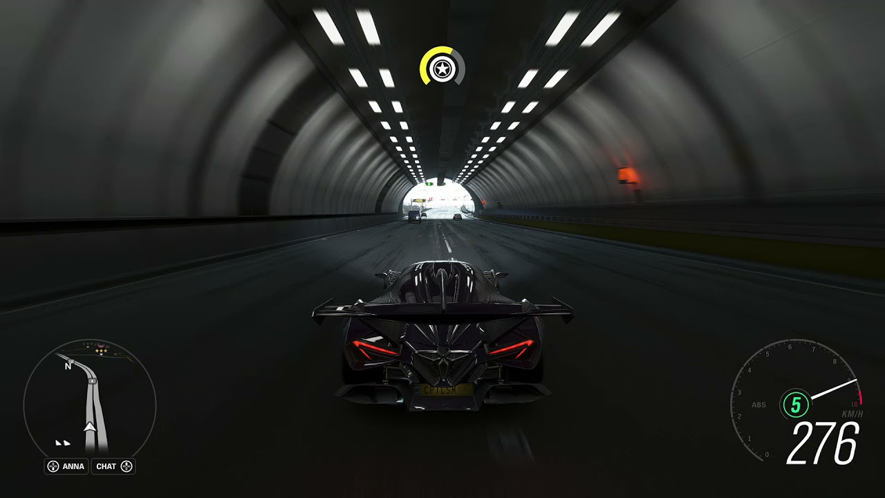 FH4 - 2018 Apollo Intensa Emozione - Tunnel revs & acceleration - YouTube