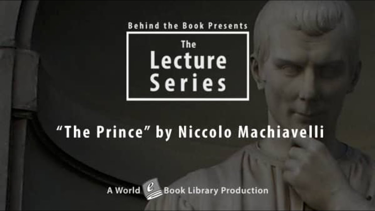 "The Prince" by Niccolo Machiavelli: Behind the Books Series by World ...