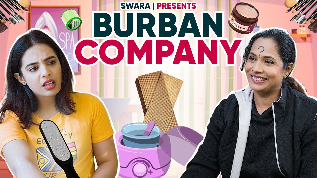 BURBAN COMPANY - Salon At Home || SWARA ft. @shrutiarjunanand - YouTube