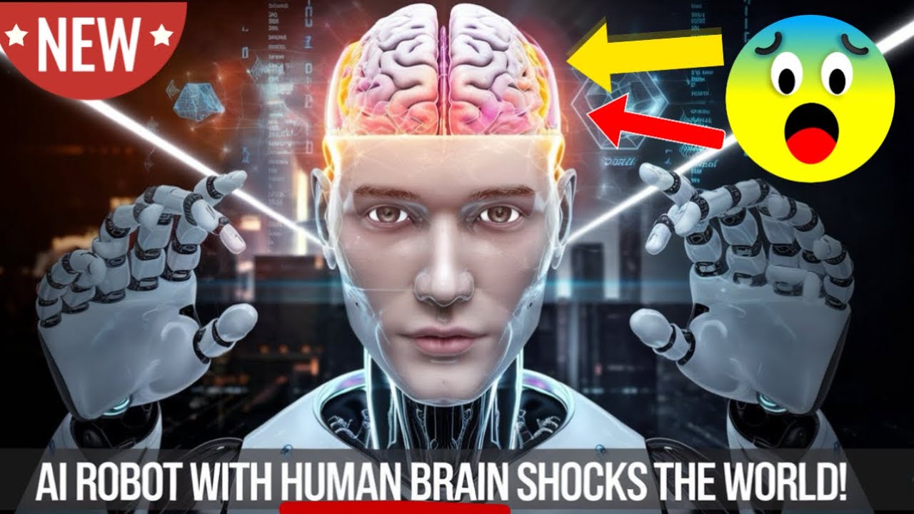 New Ai Robot with HUMAN BRAIN Shocks the World! (Gone too Far!) #ai ...