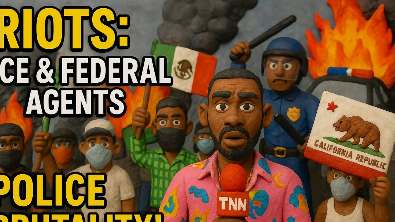 RIOTS ERUPT IN L.A.! ICE AGENTS VS. THE PEOPLE — FIRES, POLICE ...