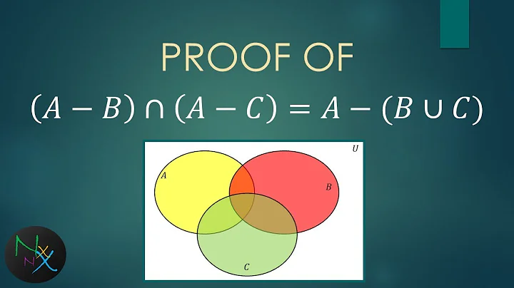 [Solved] Prove for all sets A, B, and C, if A-B ⊆ C then | 9to5Science