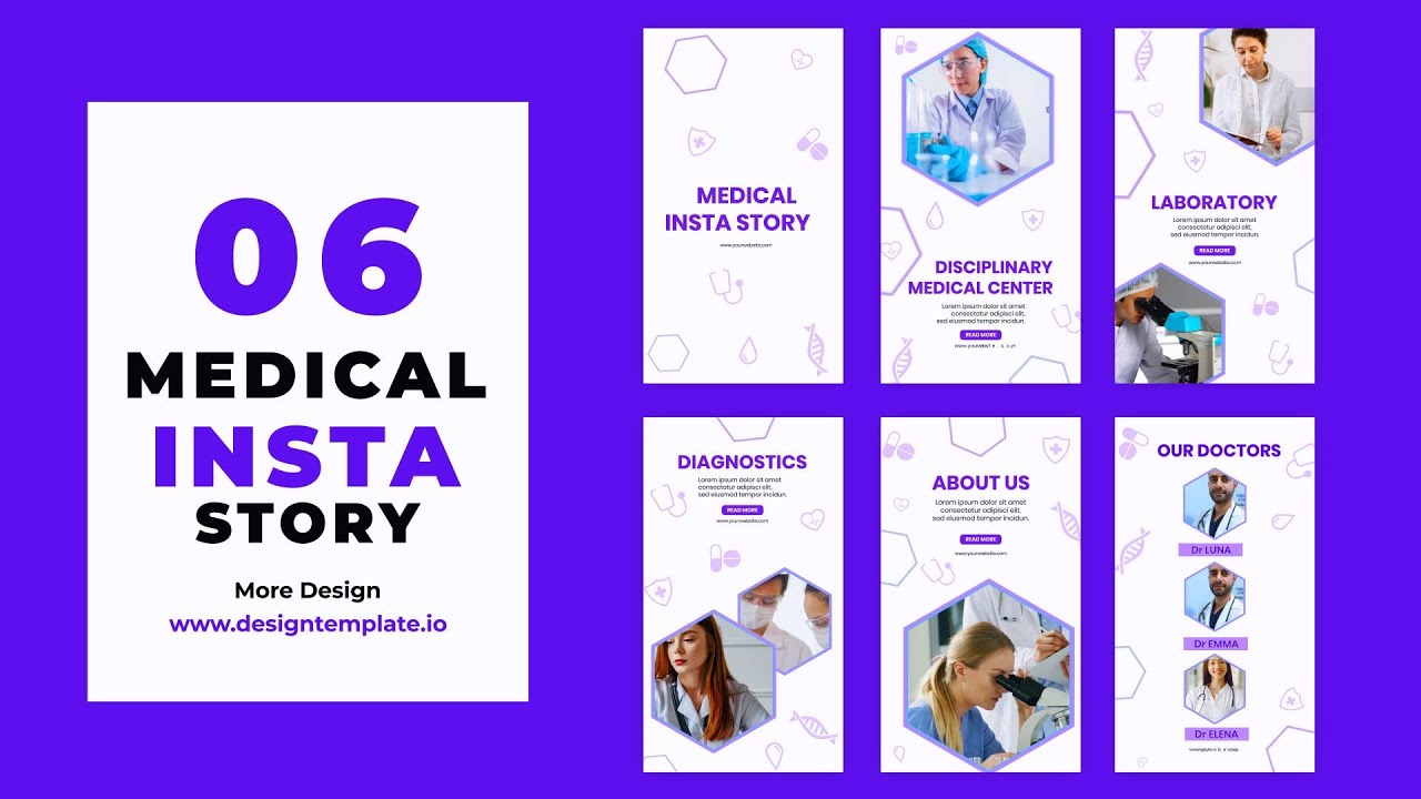 Medical Instagram Story After Effects template - YouTube