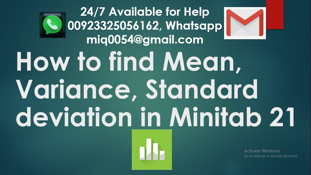 How To Find Mean Variance Standard Deviation In Minitab 21 how-to-find-mean-variance-standard-deviation-in-minitab-21