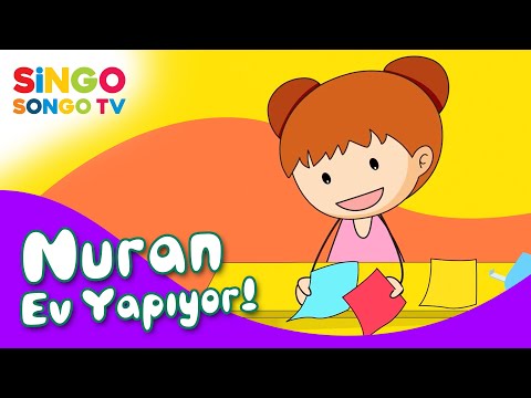 NURAN Ev Yapıyor 🏡 – SingoSongo TV I İsme Özel Çocuk Şarkıları 🎵