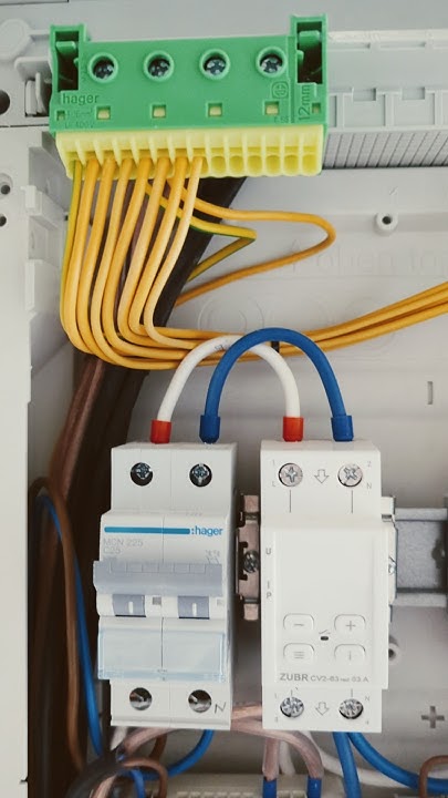 Компактный силовой щит на 36 модулей - YouTube