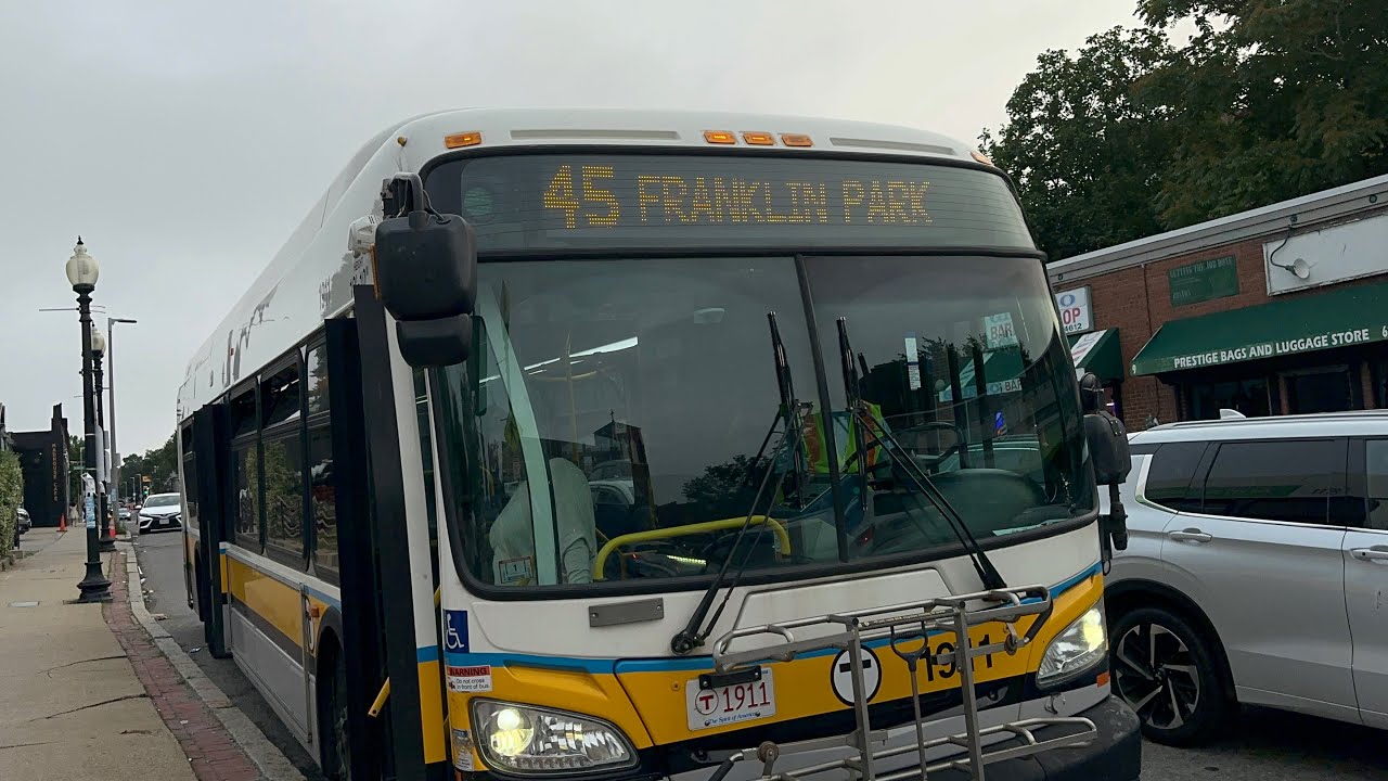 [MBTA] Route 45 - Full Inbound Ride in Front View | Yoshi’s Ride Series ...