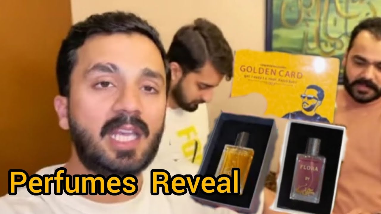Finally Rajab Reveal the perfumes and golden card to meet him - YouTube