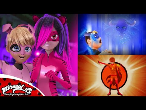 Miraculous Ladybug New Heroes|Juleka Rose and Nathaniel Transformation[FAN MADE]