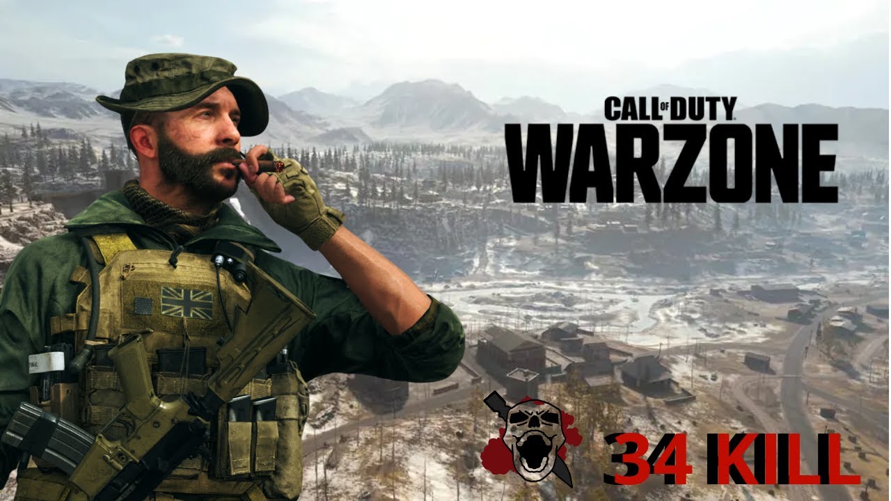Call of Duty warzone Kill 34 - YouTube
