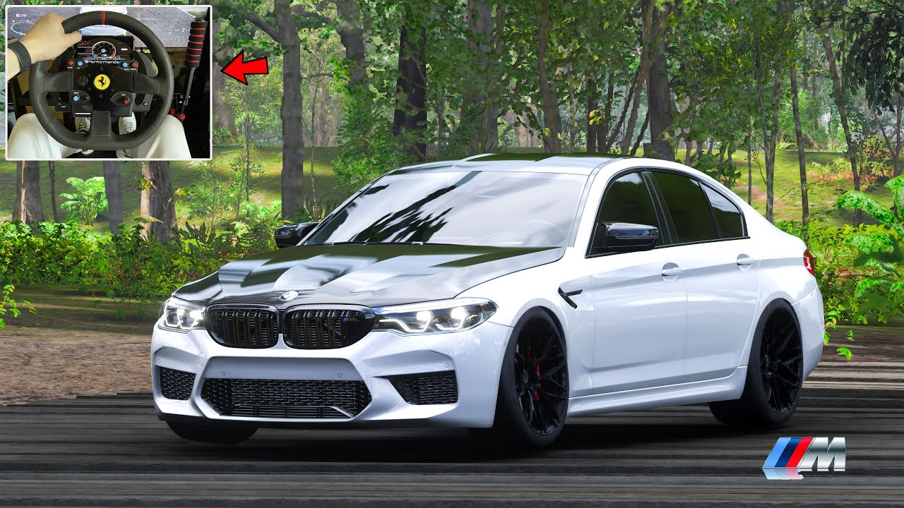Forza Horizon 5 - BMW M5 F90 | Drive with Thrustmaster T300 + TH8A ...