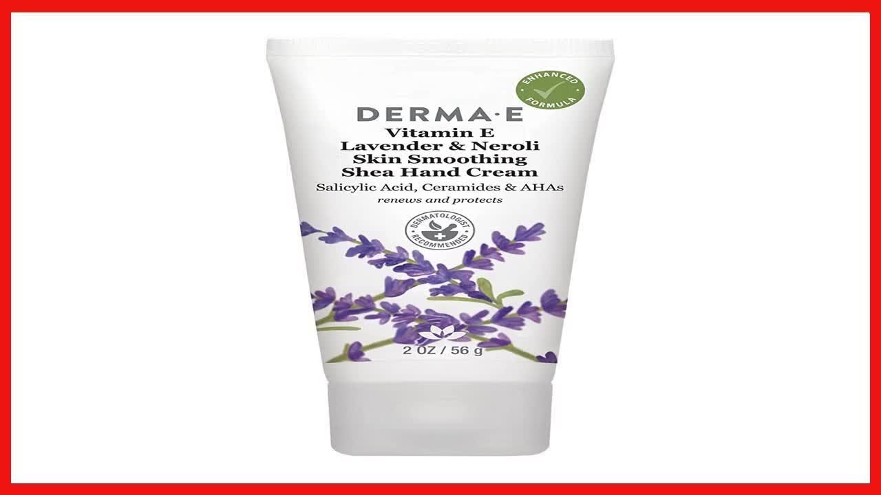derma e Vitamin E Lavender & Neroli Therapeutic Moisture Shea Hand ...