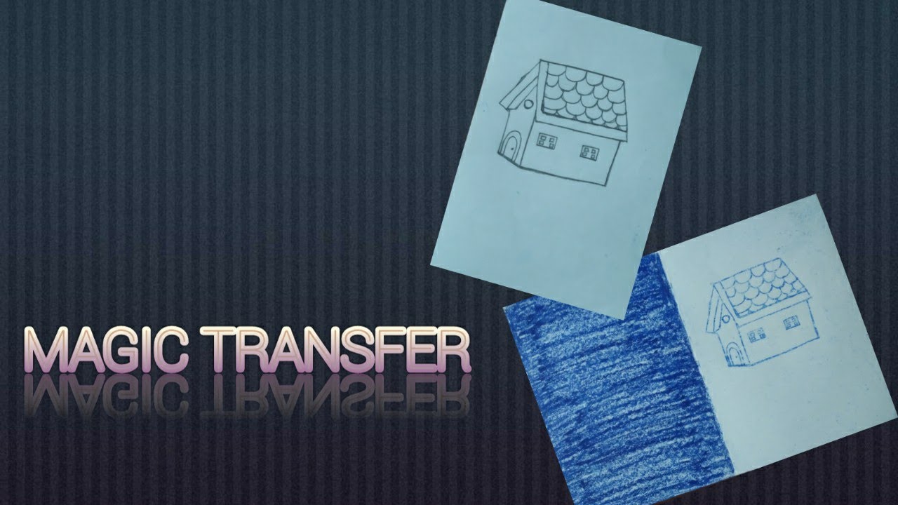 MAGIC TRANSFER Activity for Pre-primary - YouTube
