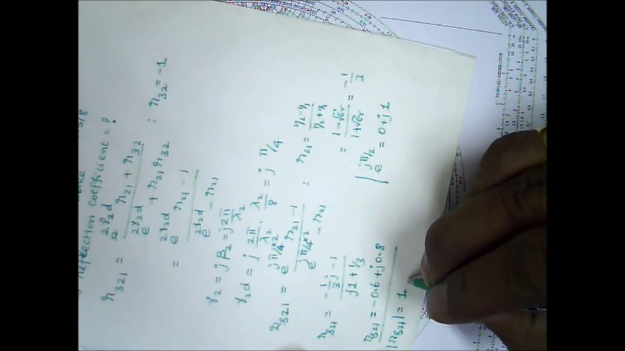 Microwave Reflection From Sample backed by a Short - YouTube