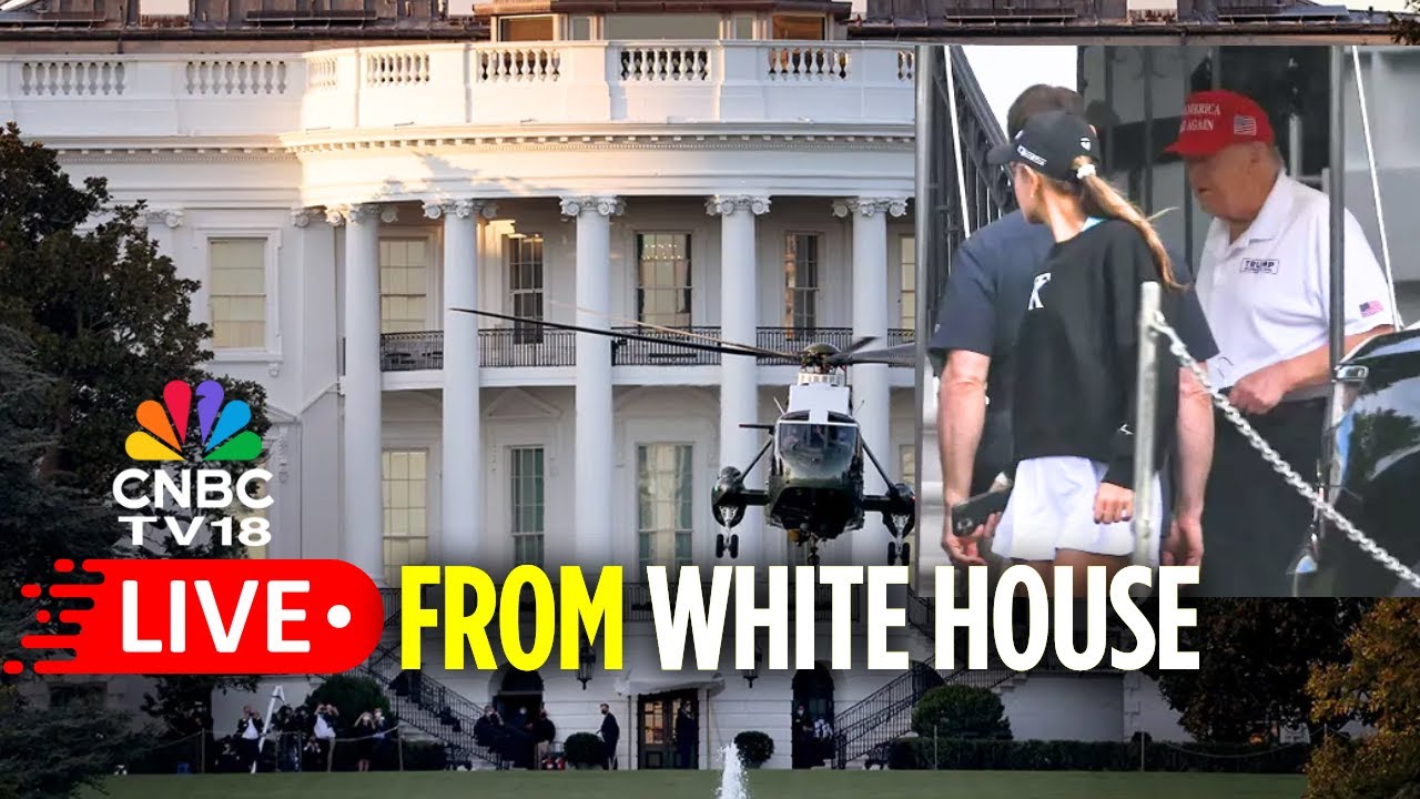 White House LIVE: View of the White House Amid Trump Health News ...