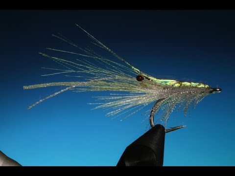 Fly Tying the Ribbon Salt Water Shrimp fly with Barry Ord Clarke - YouTube