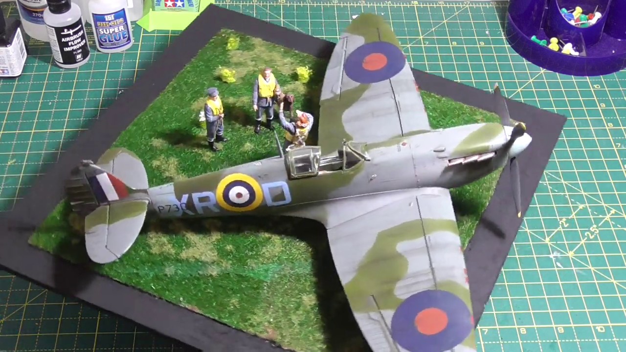1/32nd MasterBox RAF WW2 era Diorama and channel update - YouTube
