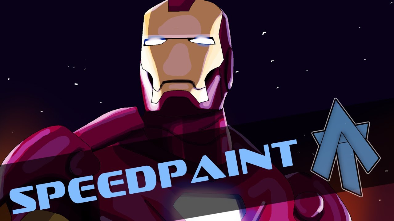 Iron Man Speed Painting - YouTube