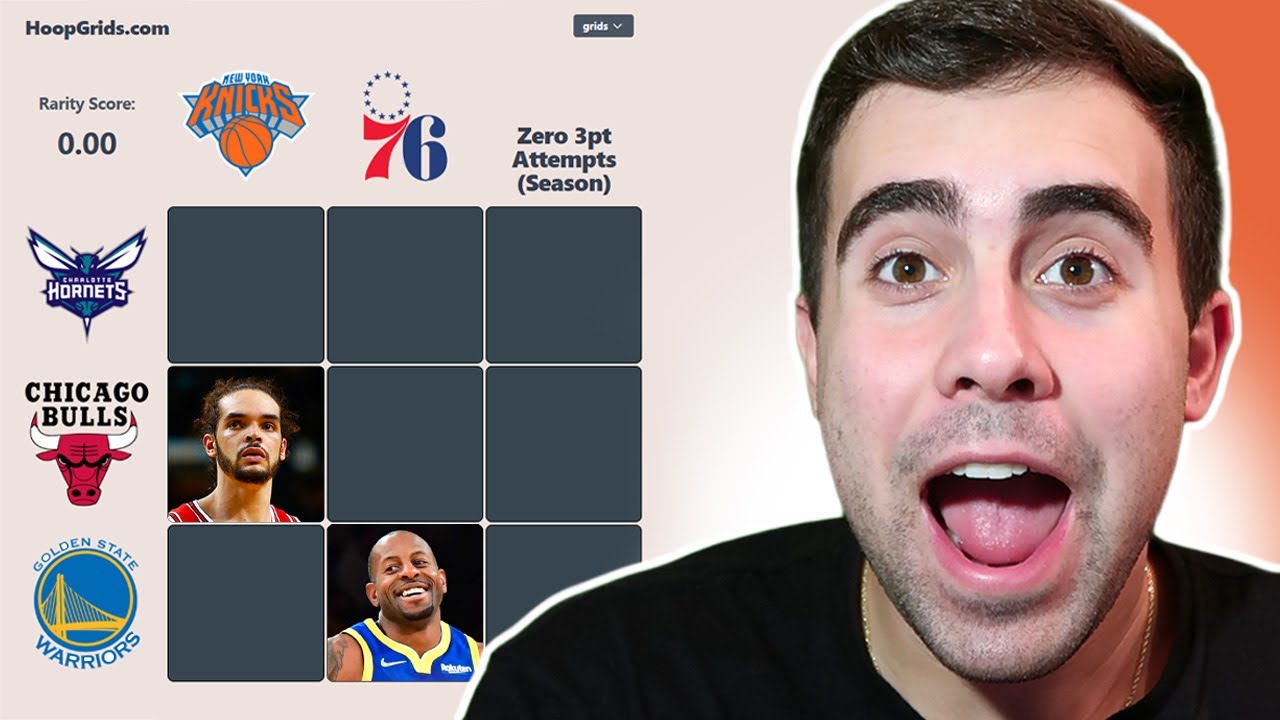 NBA GRID CHALLENGE - YouTube