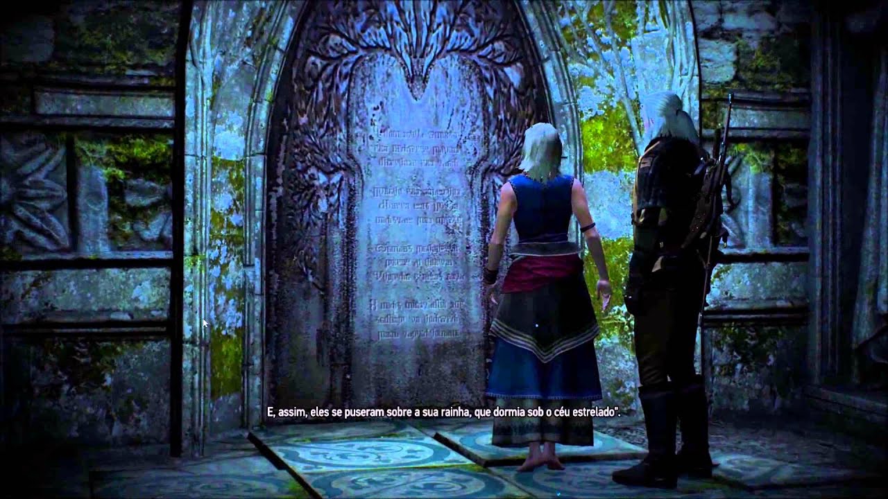 The Witcher 3: Wild Hunt - The Magic Lamp Puzzle - YouTube