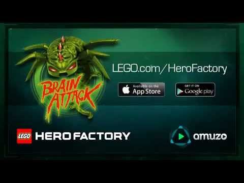 LEGO Hero Factory Brain Attack Game Trailer