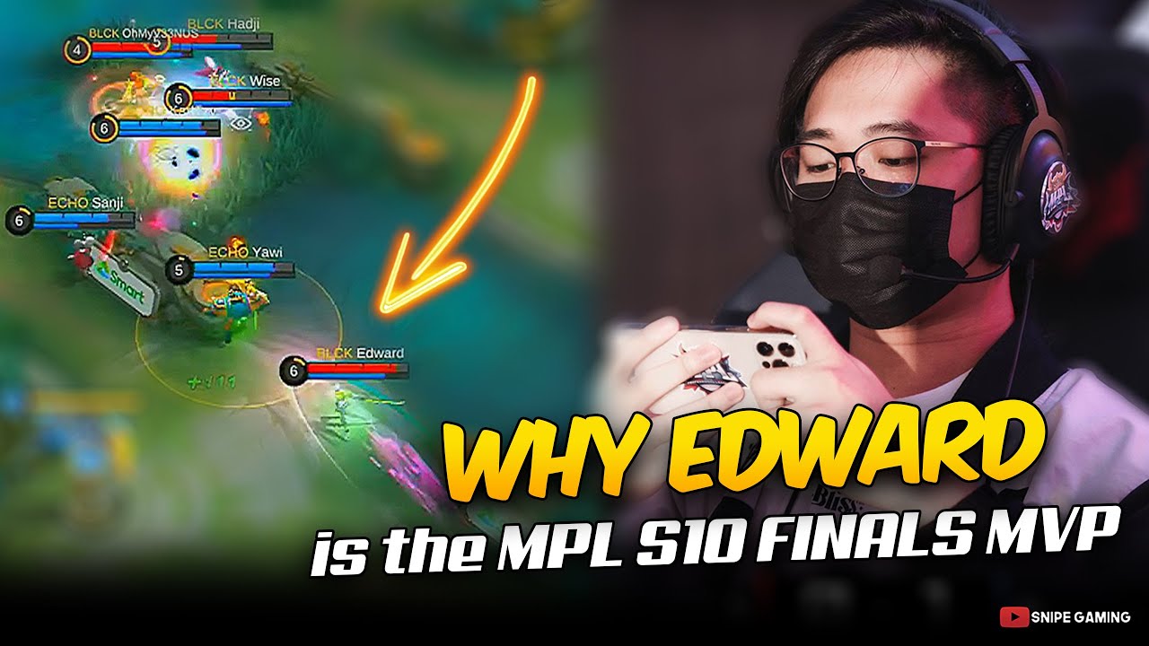 THE REASON WHY EDWARD is the FINALS MVP. . . 😮 - YouTube