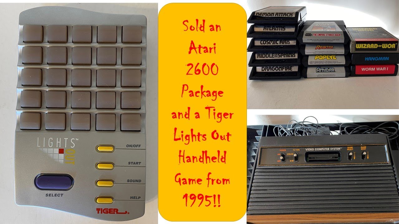 What Sold This Week for February 27, 2023...An Atari 2600, a Tiger game ...